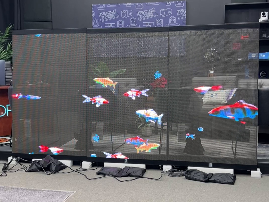 Transparent Video Walls in Action - Haverford Systems Integration